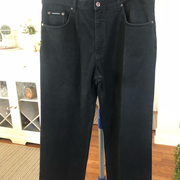 Hugo Boss | Pants | Hugo Boss Alabama Black 5 Pocket Trousersjeans Size ...